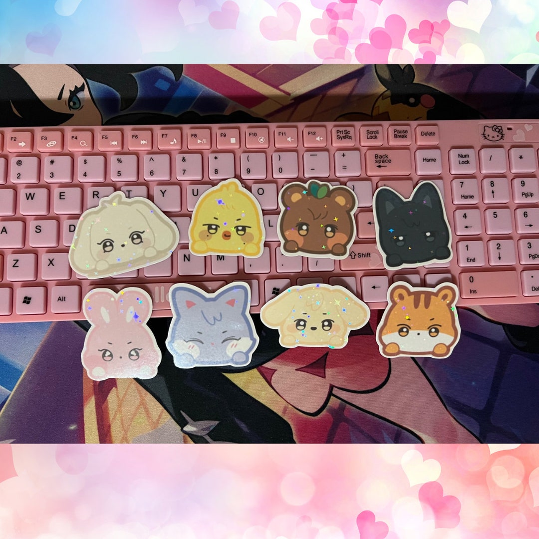 ATEEZ ANITEEZ Holographic Stickers A * ATINY Stickers - Etsy