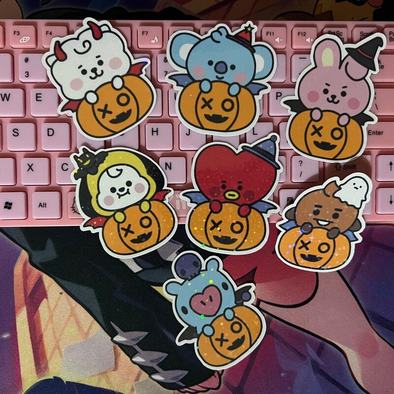 Bt21 Stickers - Etsy