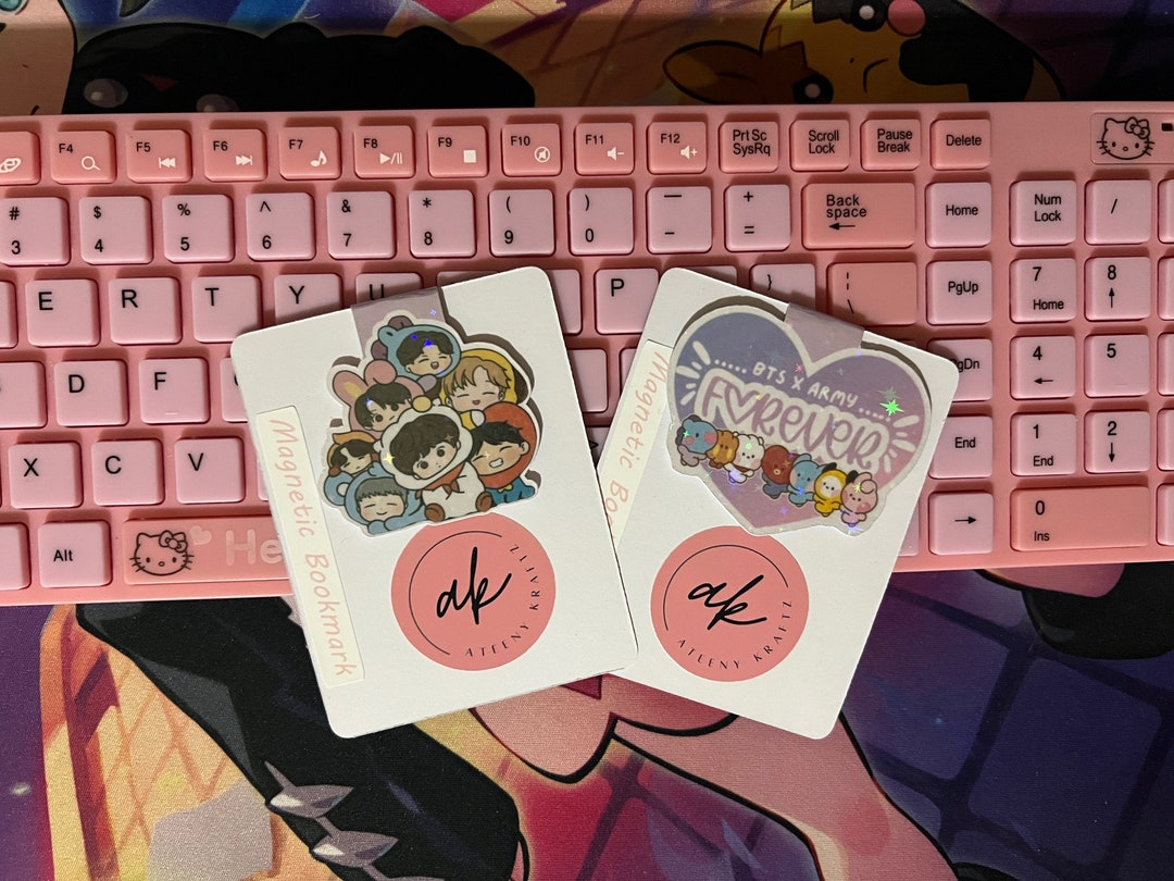 BTS BT21 Forever Army Magnetic Bookmarks * BTS Bookmark - Etsy