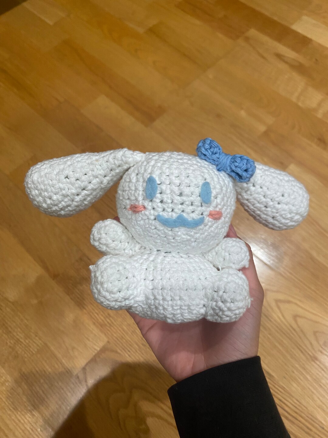 Crochet Cinnamoroll Plush - Etsy