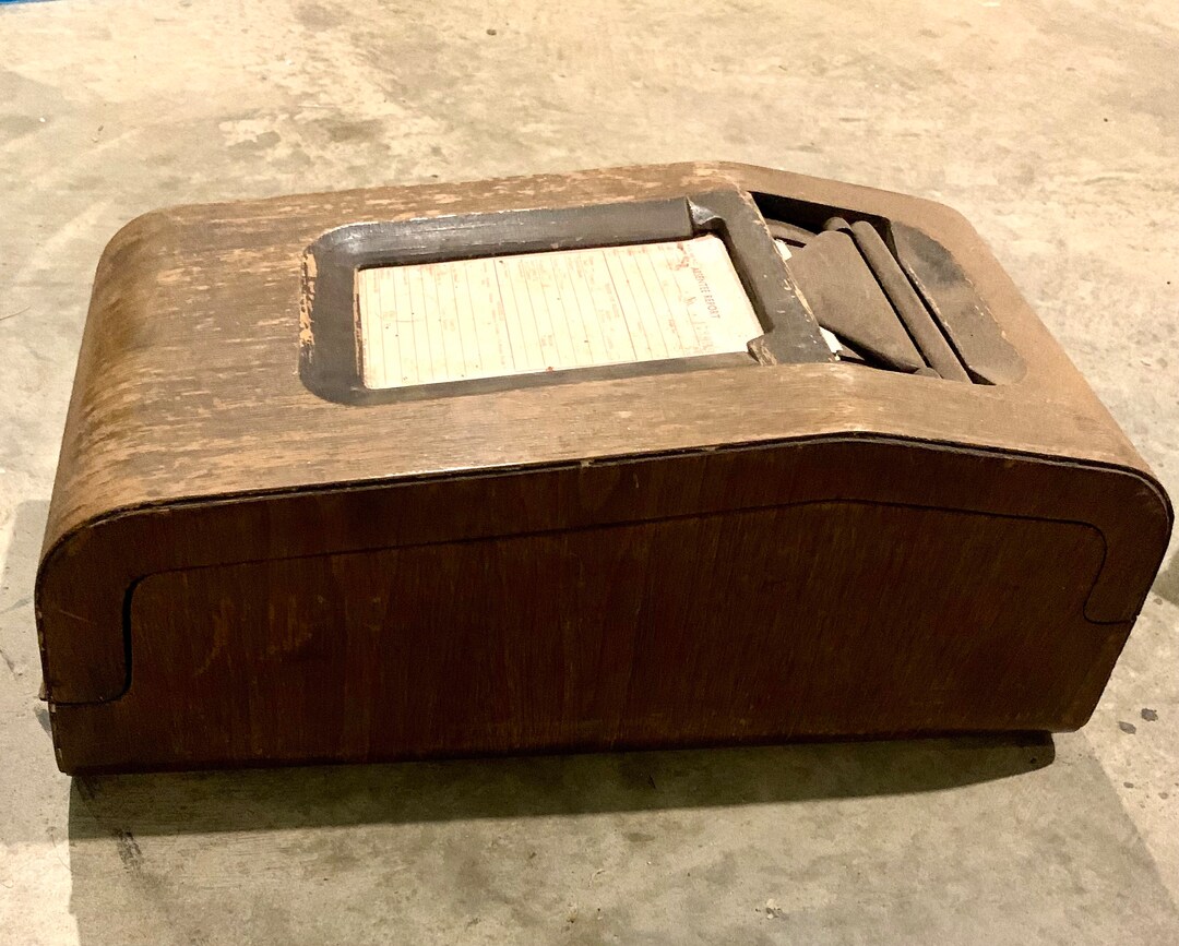 Vintage Standard-kant-slip Register From Standard Register Co. in ...