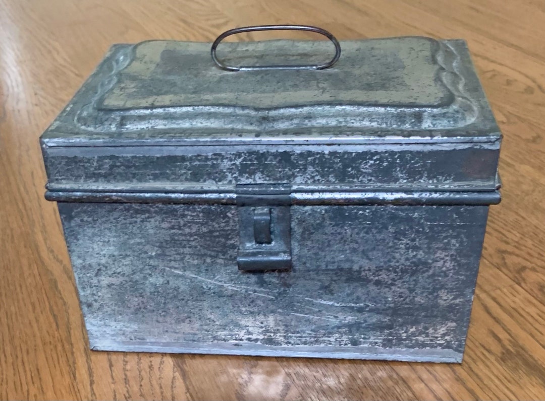 Antique Metal Box From Early 1900’s. - Etsy