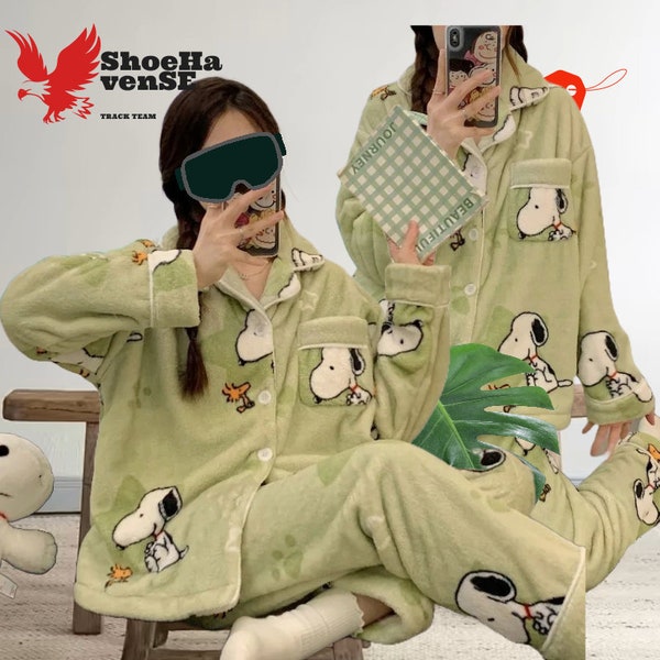 Snoopy Pajamas Girls - Etsy