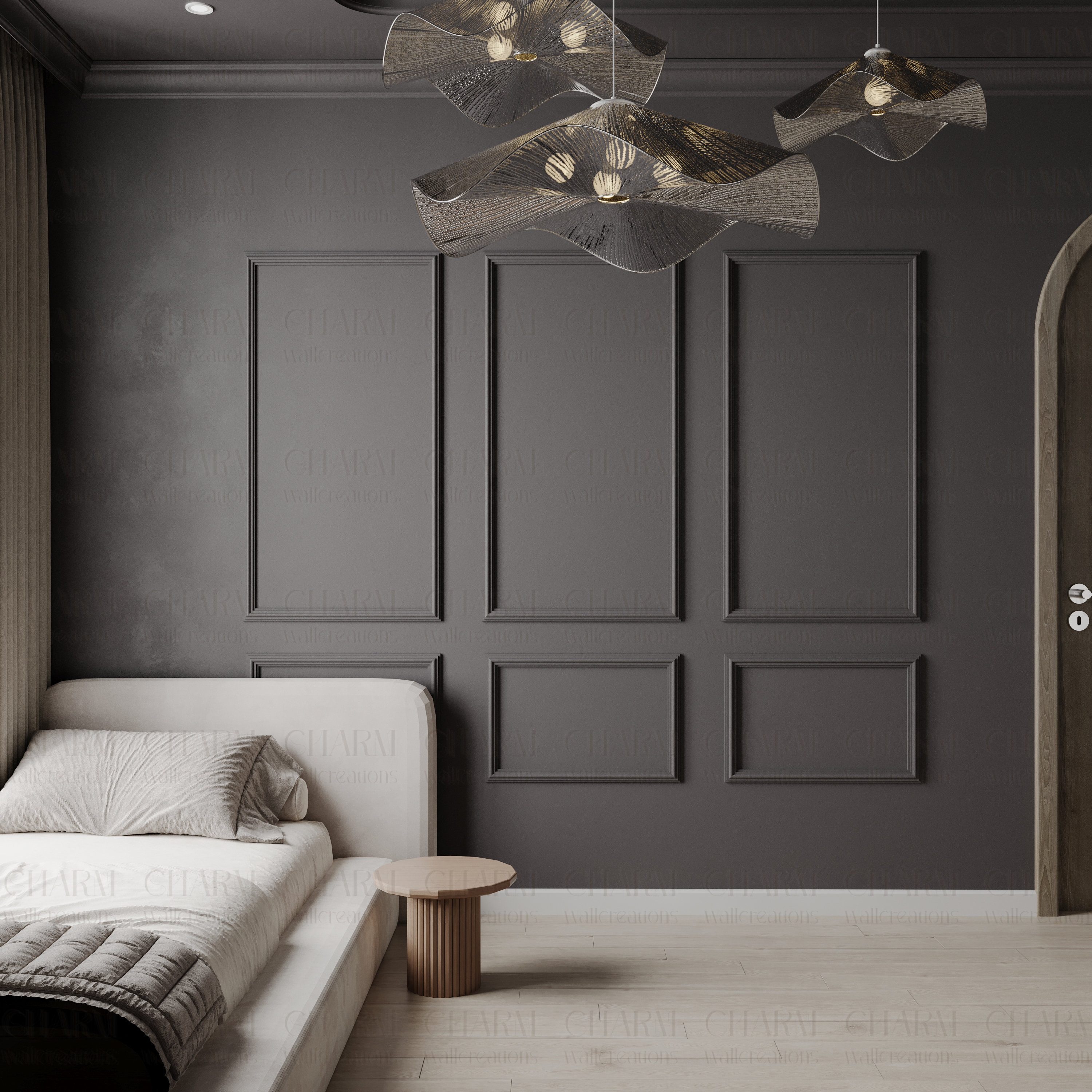 Wall Moulding Kit Wall Molding Assembly Ready Package Pre-cut Factory ...