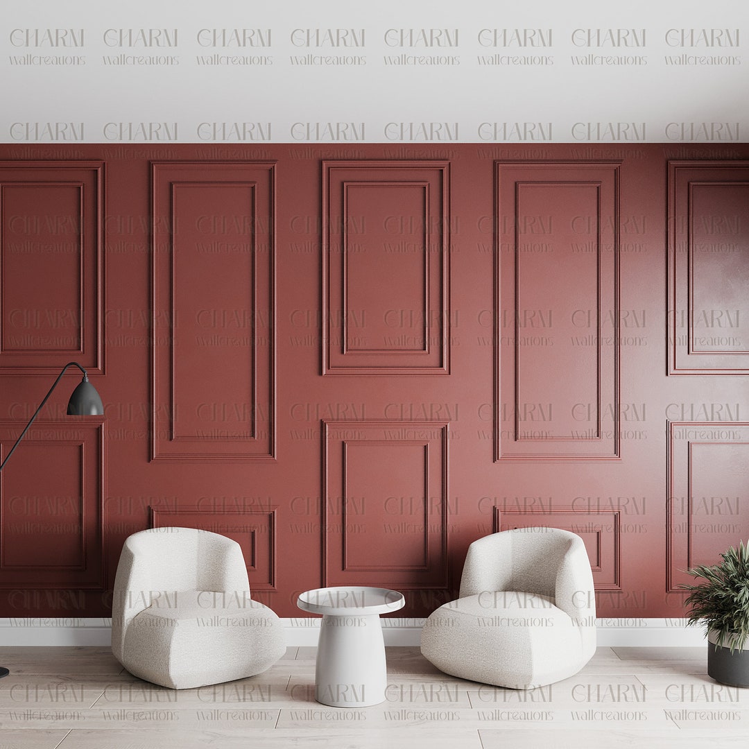 Pre-cut Wall Molding Kit: Wainscoting Panel Accent Wall Trim - Etsy