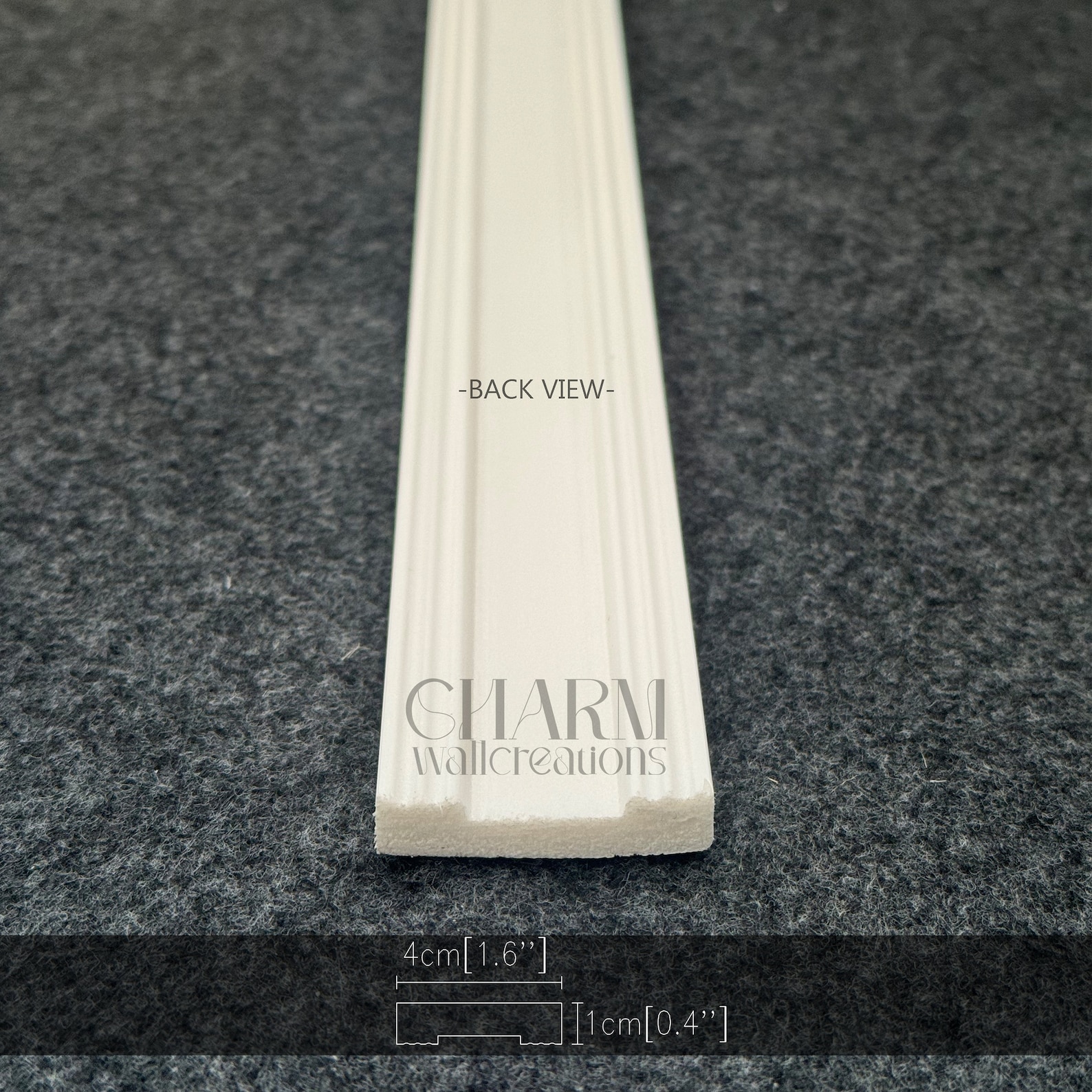 Custom Made Wall Molding Design Have Done for Kayleigh Sets of Frames ...