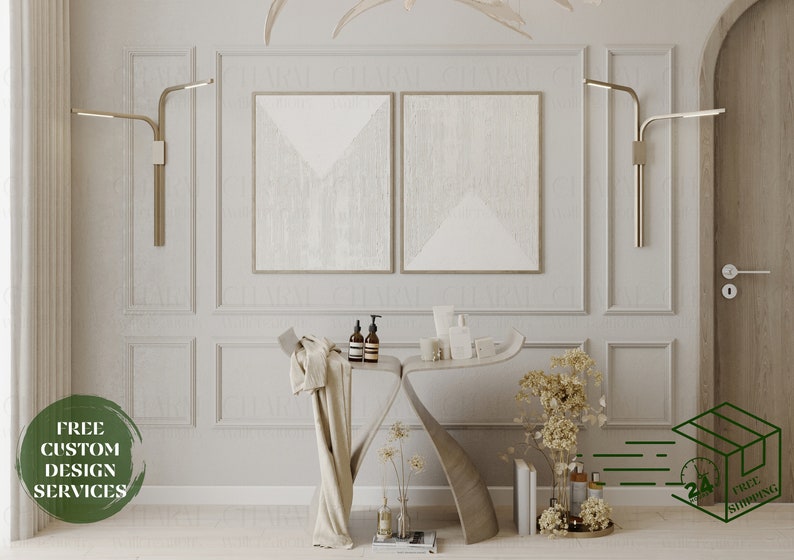 Wall Moulding Kit Wall Molding Assembly-ready Package Pre-cut Factory ...