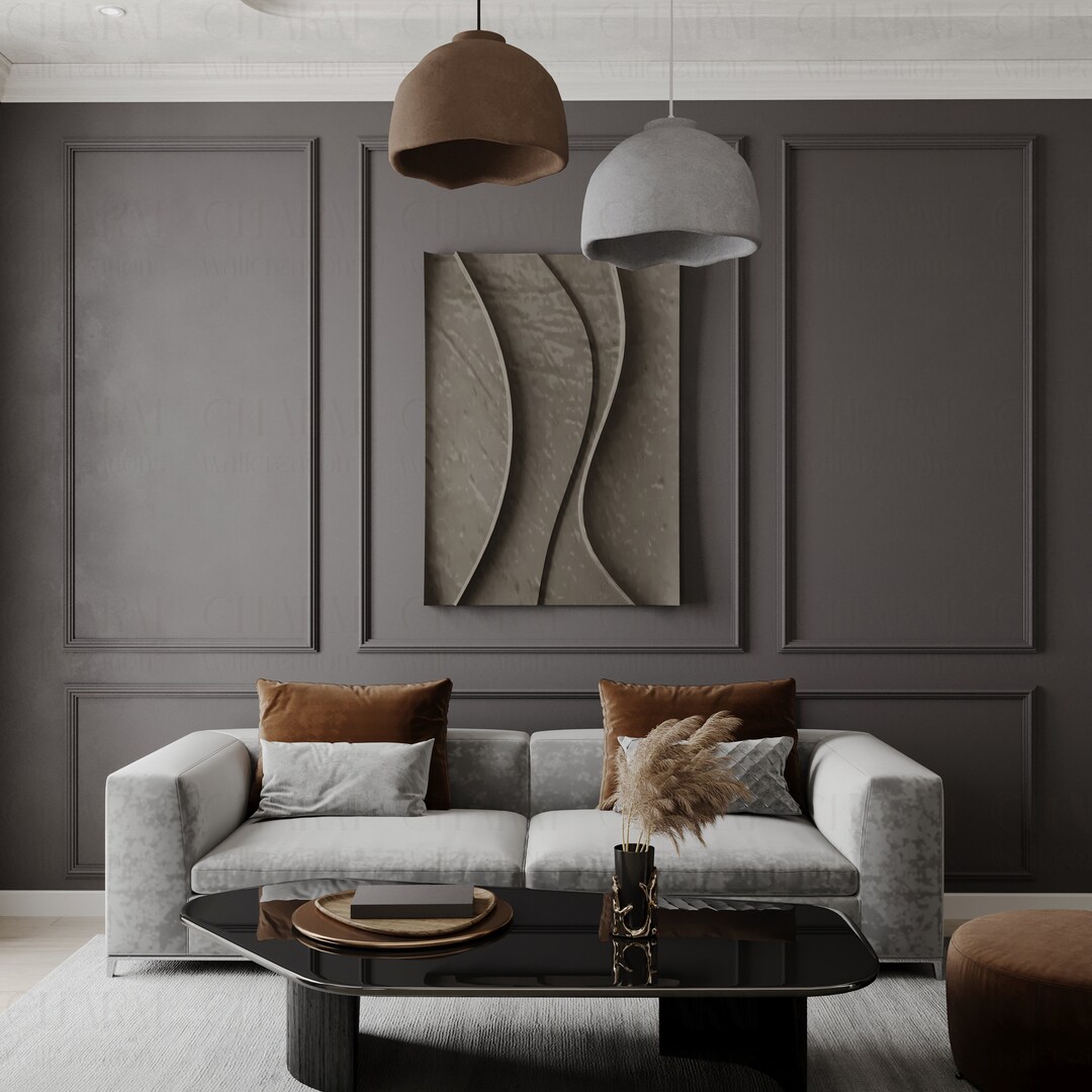 Wall Moulding Kit - Wall Molding Assembly-ready Package - Pre-cut ...