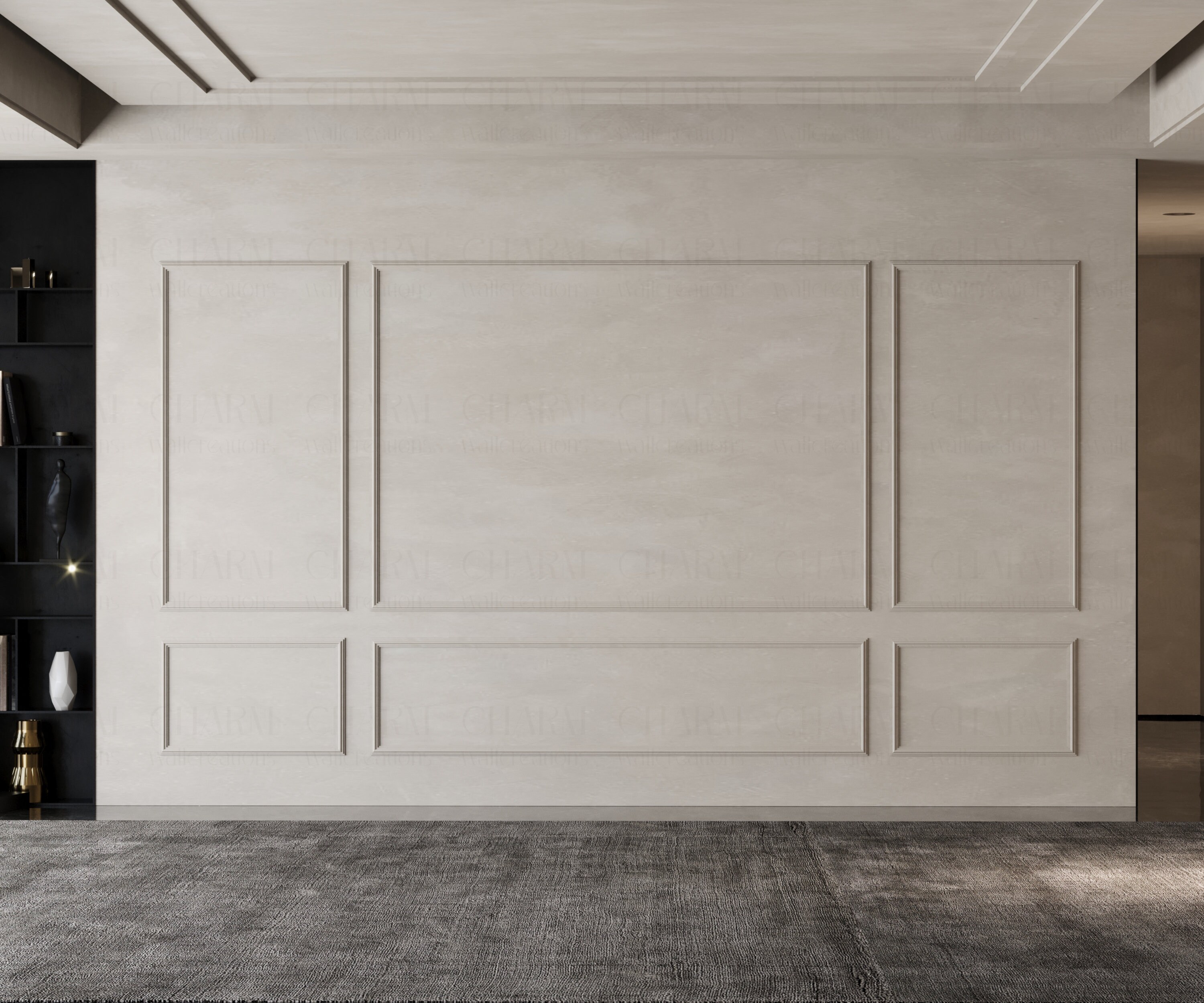 Wall Moulding Kit Wall Molding Assembly-ready Package - Etsy