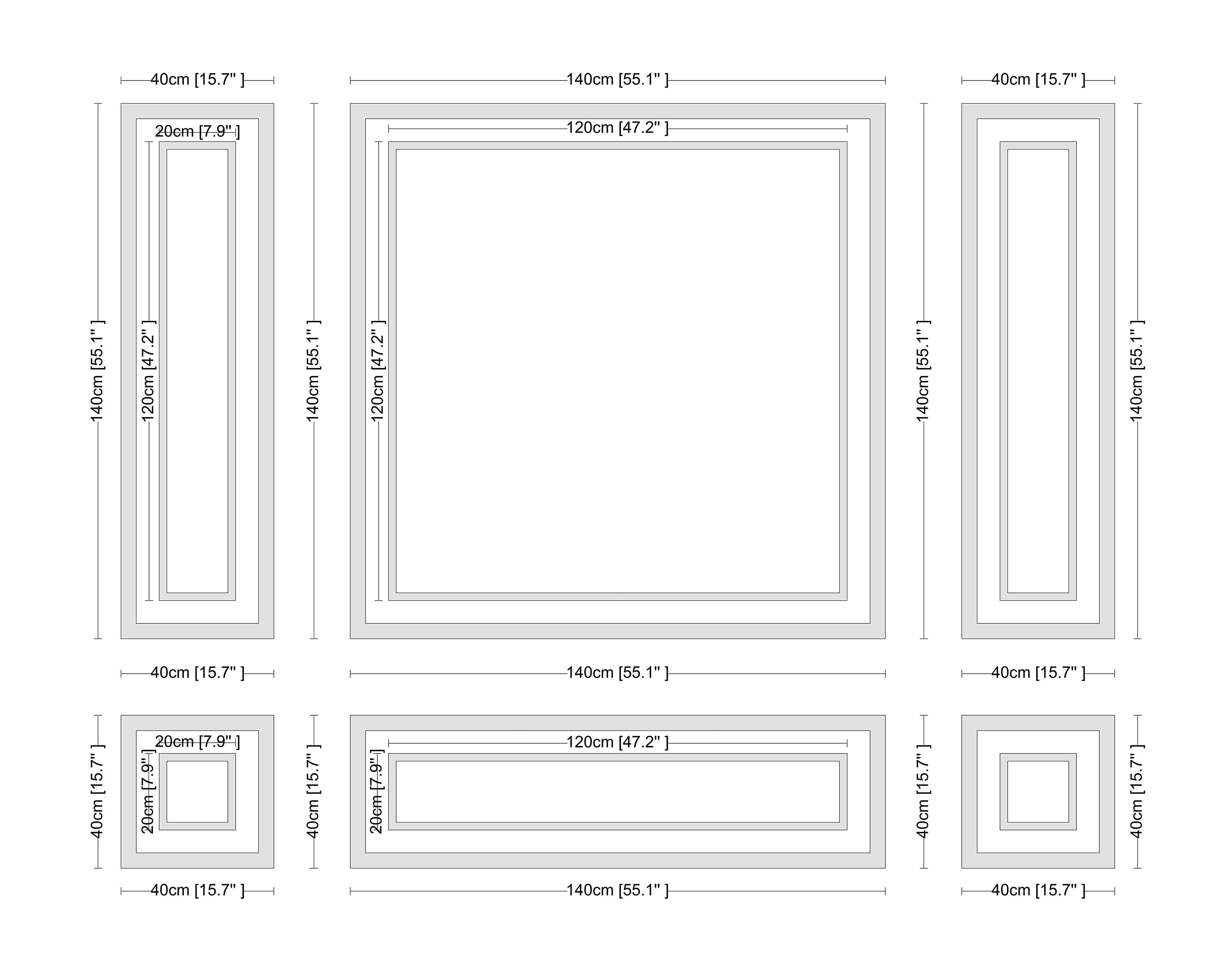 Wall Moulding Kit Wall Molding Assembly Ready Package Pre-cut Factory ...