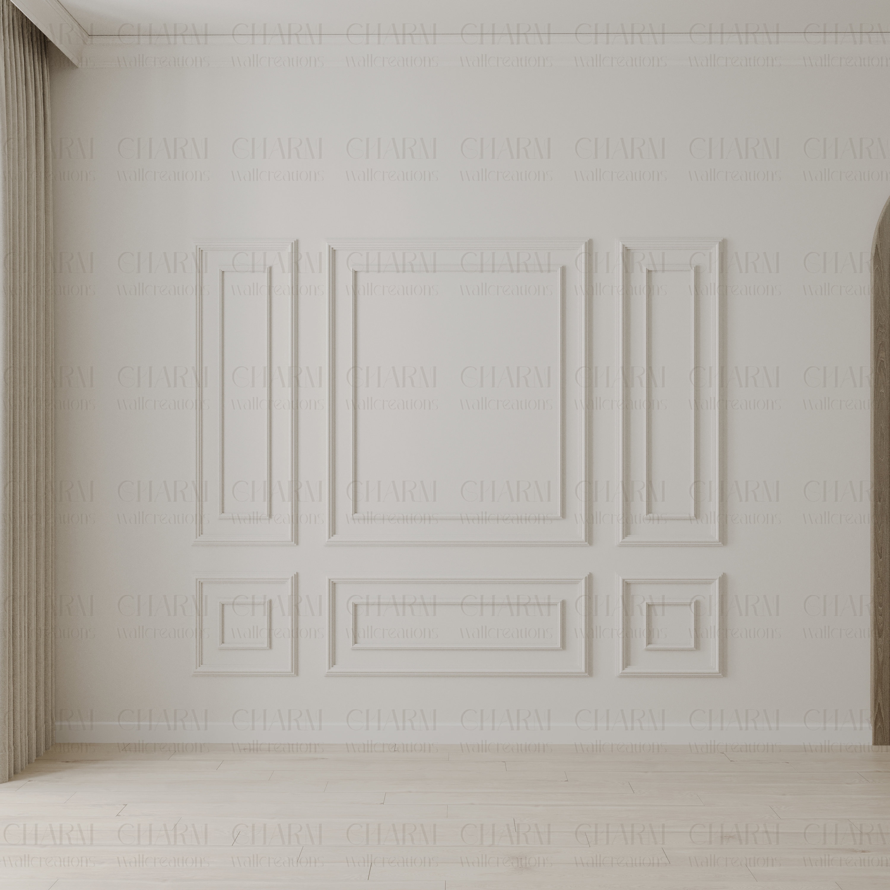 Wall Molding Kit Wall Molding Assembly-ready Package - Etsy
