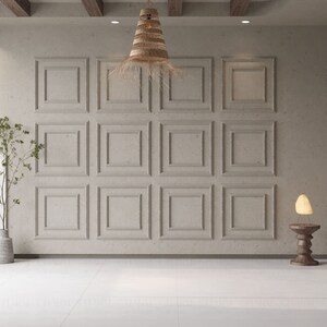 Custom Made Wall Molding Design Have Done for Emma - 10 Sets of Frames ...