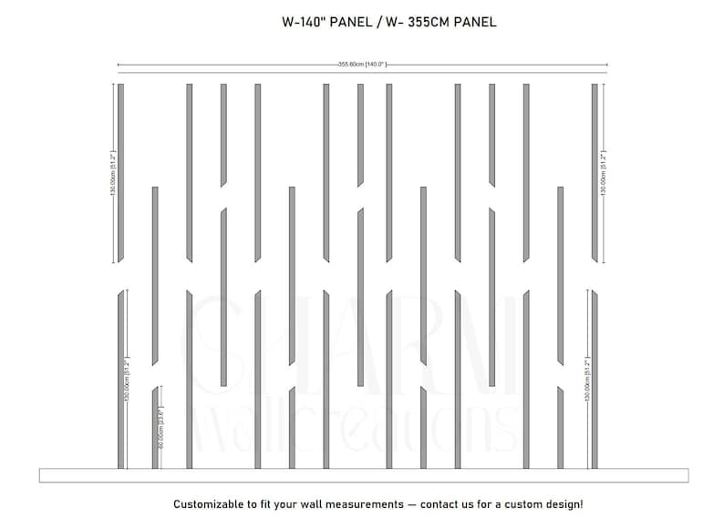 Pre-cut Wall Panel Kit, Paintable, Waterproof, Custom Frames, Easy ...