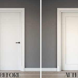 Door Moulding Kit - Door Molding Assembly - Ready Package - Pre-cut ...