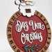 Handcrafted Cherry Wood Advent Calendar Santa Countdown Dial ...