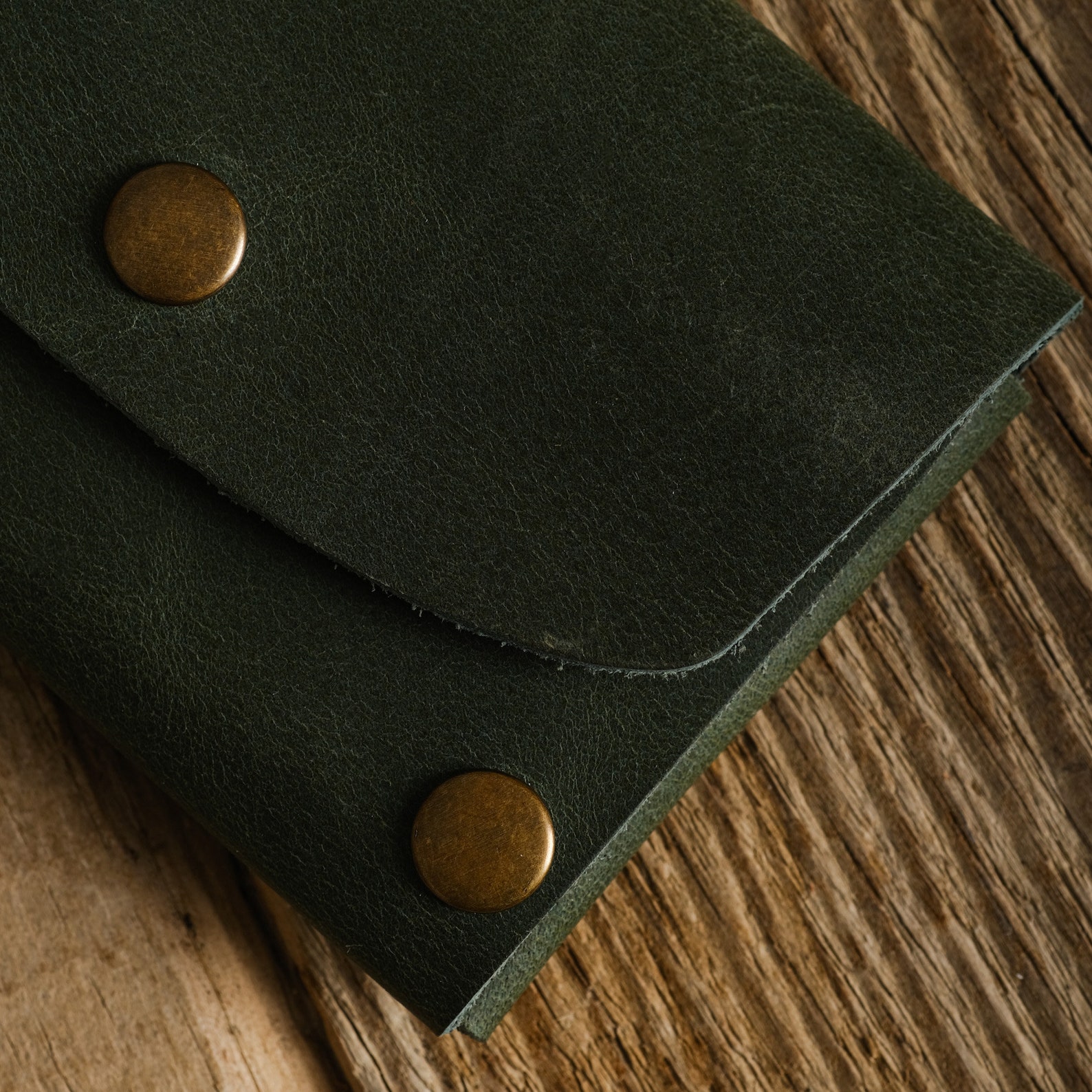 Mini Card Holder, Handmade Cardholder, Leather Card Case, Handcrafted ...