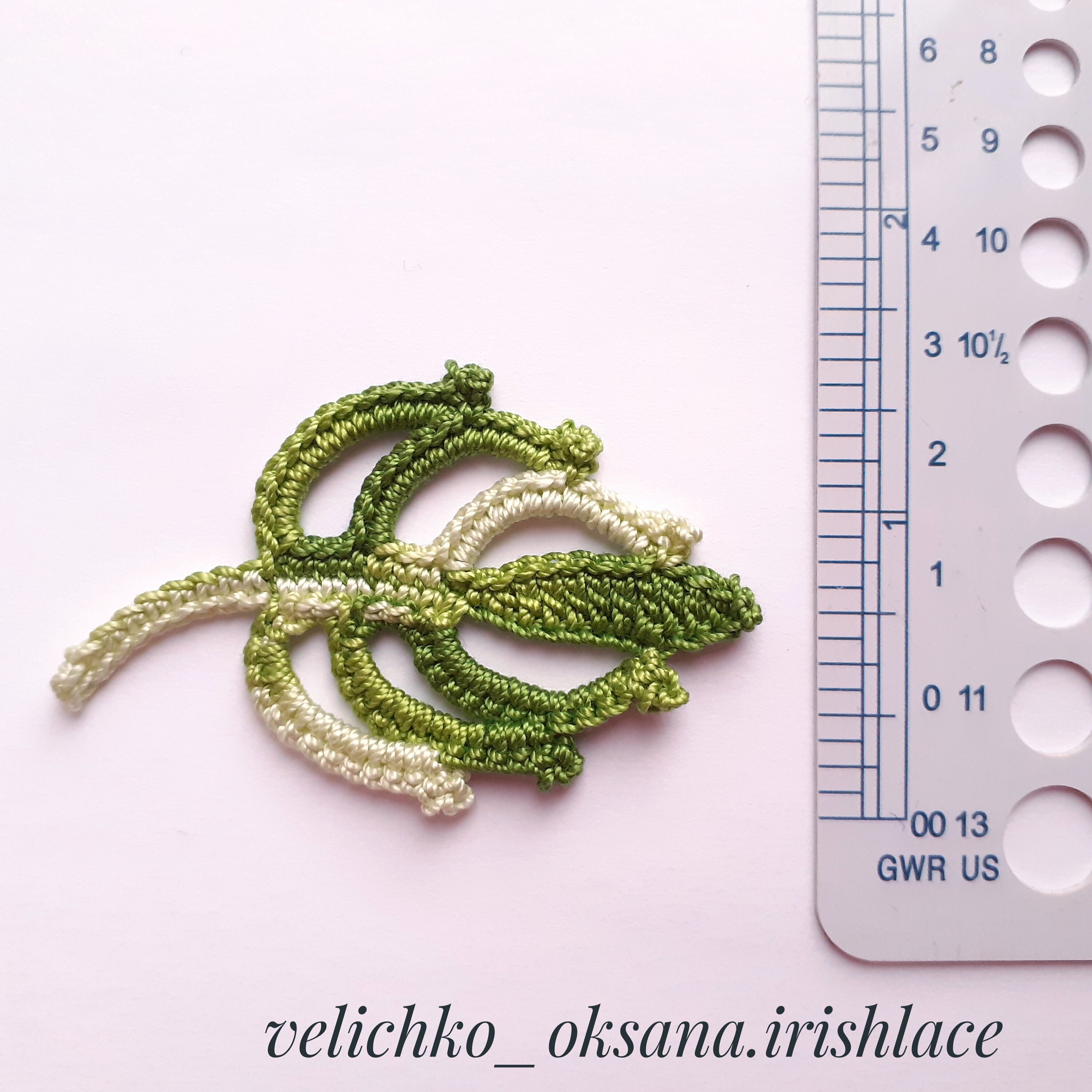 Crochet Leaf Pattern Crochet Foliage Pattern PDF Leaves Crochet for ...