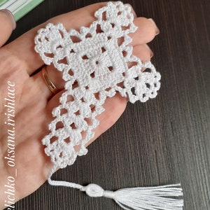 Crochet Pattern Cross Bookmark PDF Crochet Pattern Easter Cross ...