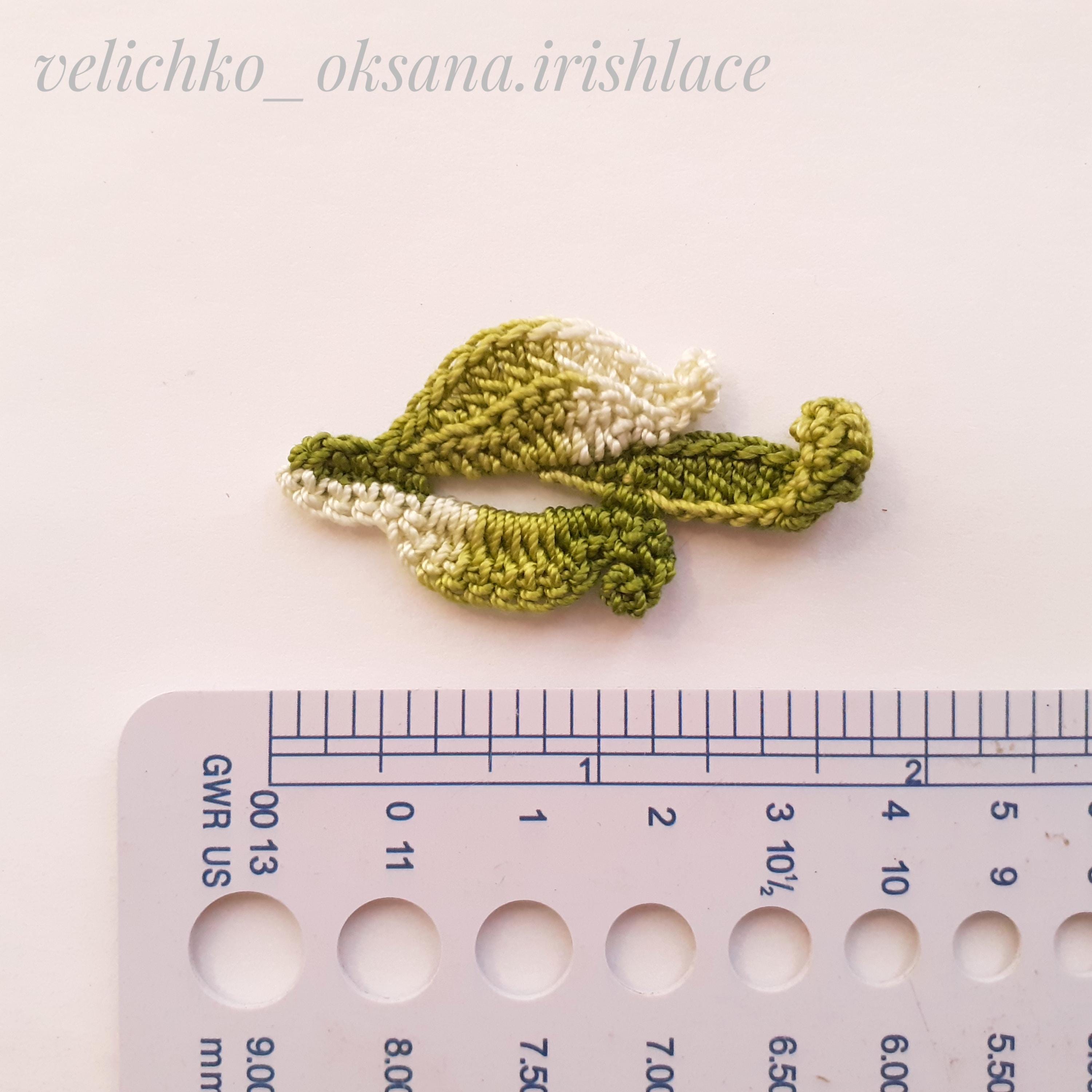 Irish Crochet Flower & Leaf Pattern Set: Ireland Lace Motifs (PDF ...