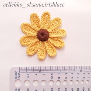 SET Irish Crochet Flower Leaf PATTERN Ireland Lace Motifs - Easy ...