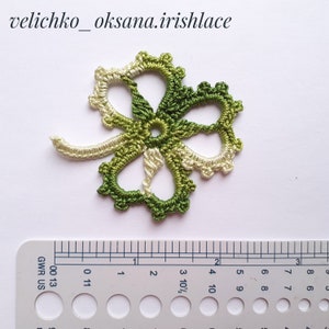 SET CROCHET PATTERN Leaf Irish Crochet Leaves Pattern Сrochet Motifs ...