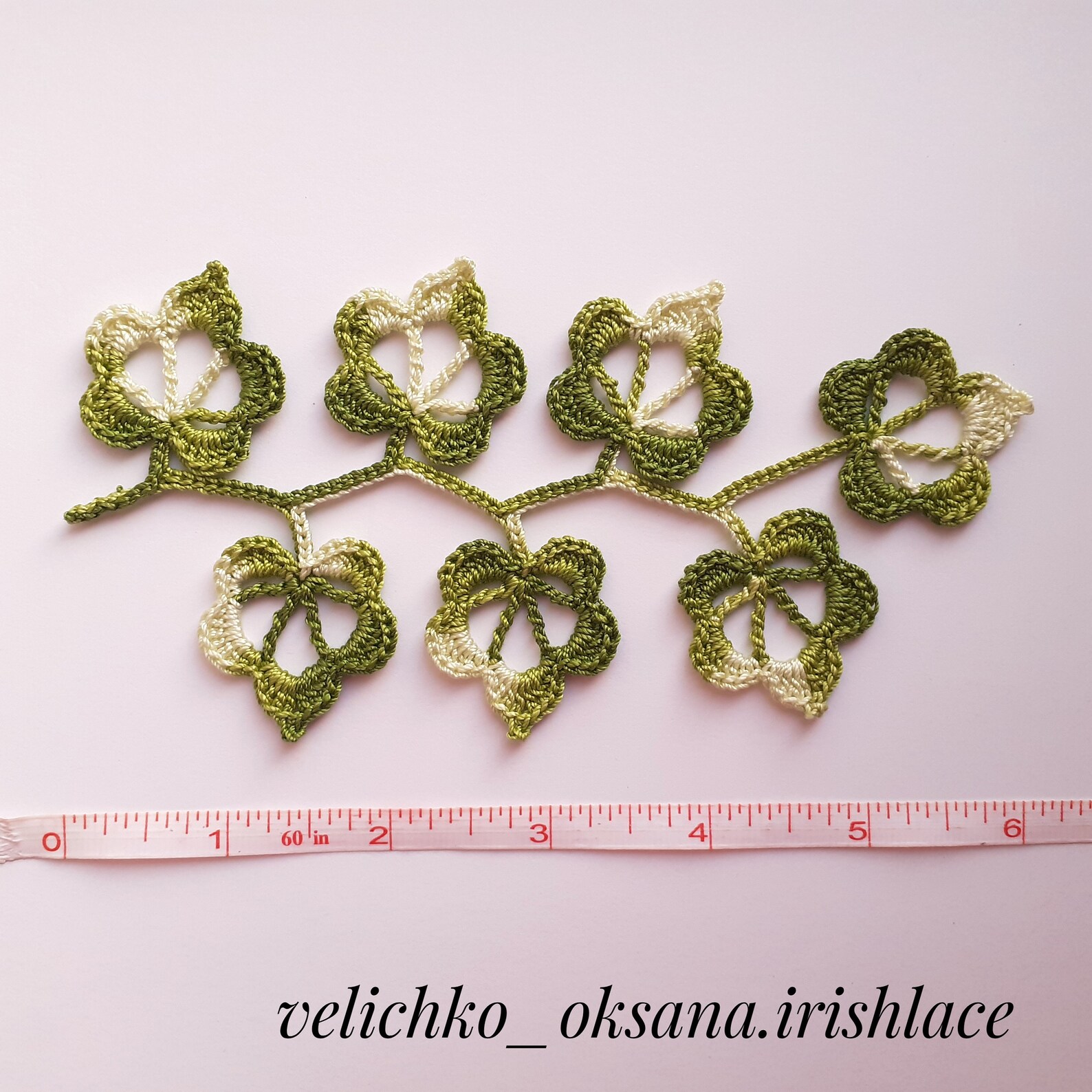 Crochet Branch With Leaves Pattern Crochet Branch Pattern Crochet Leaf ...