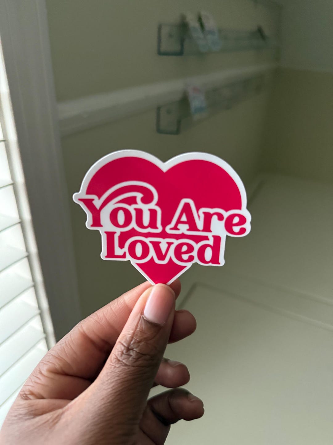 You Are Loved Sticker - Etsy
