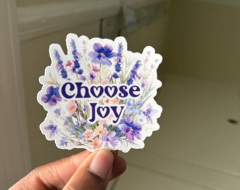 Choose Joy Sticker - Etsy