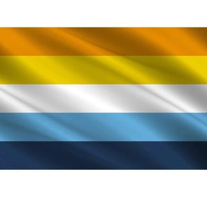 Aroace Pride Flag 5ftx3ft Premium Quality Indoor Outdoor Use Lgbt Gay