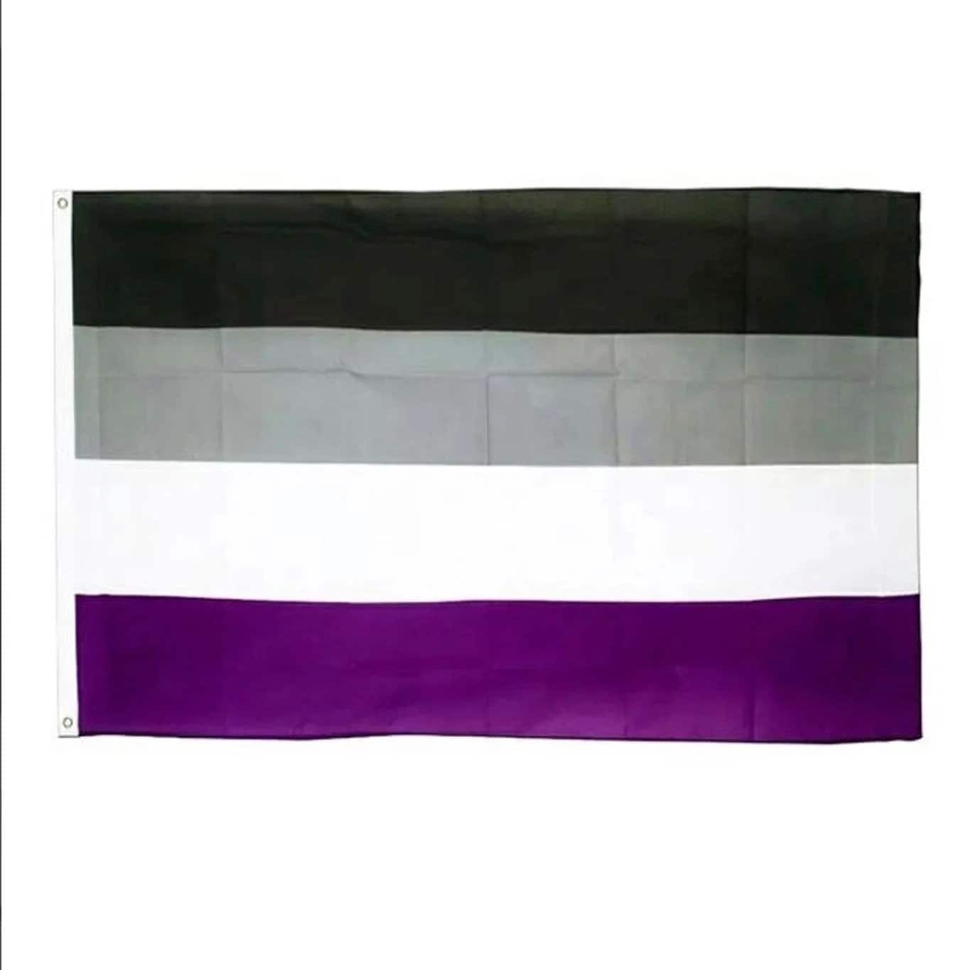 Asexual Pride Flag 5ftx3ft Premium Quality Indoor/outdoor Use LGBT Gay ...