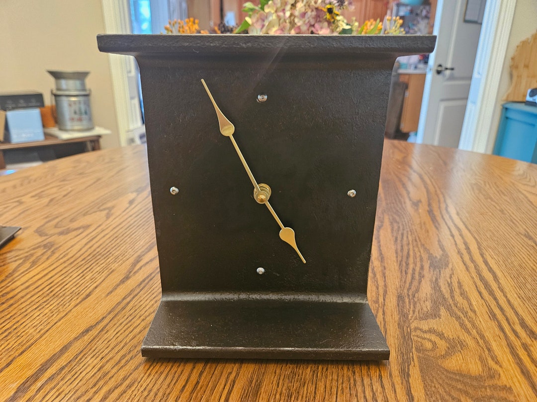 I-beam Clock "handsome Harry" - Etsy