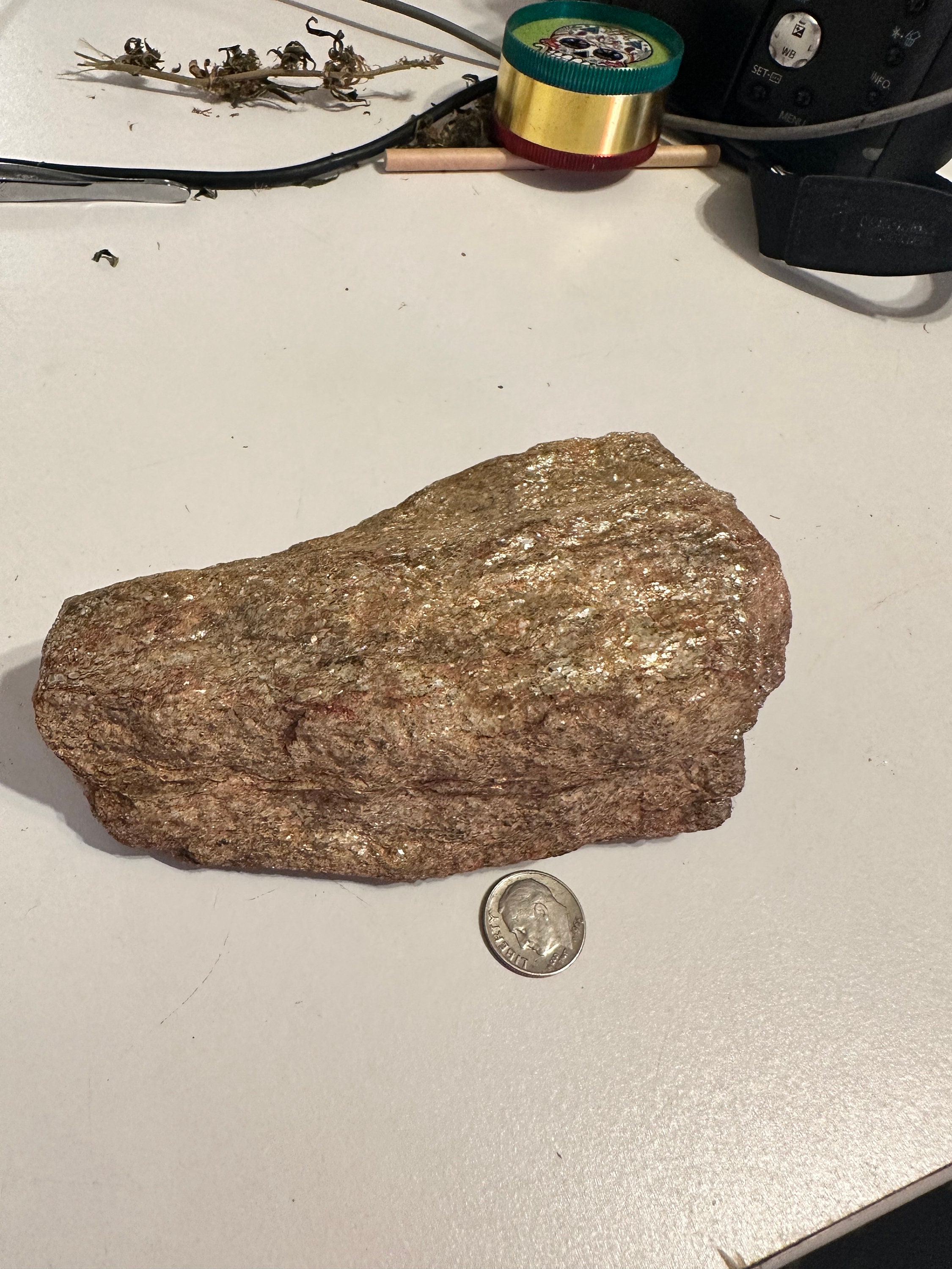 Uncommon Gold Colored Schist Rock Georgia 5 Inches - Etsy