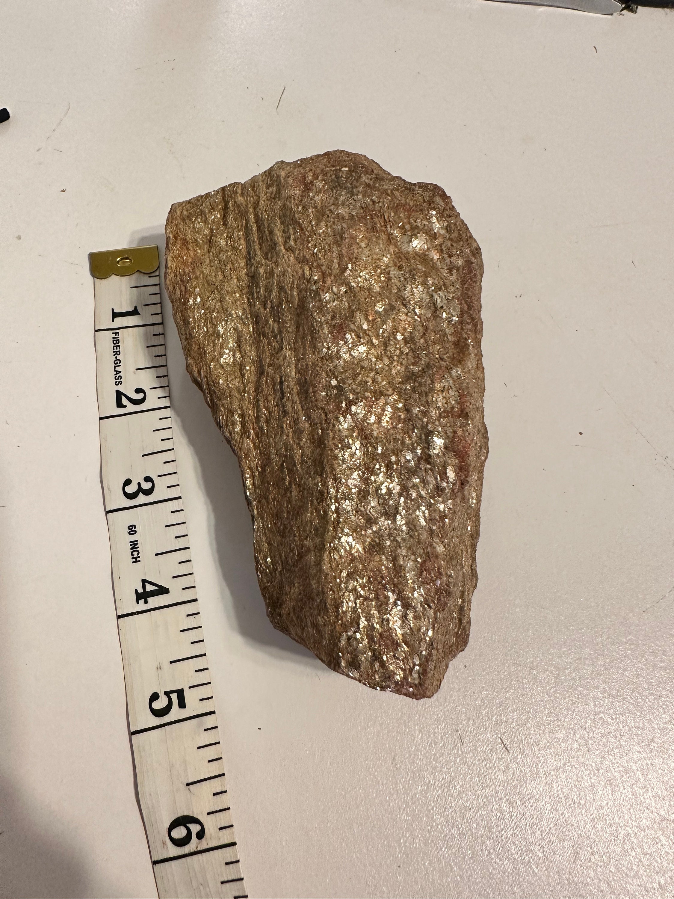 Uncommon Gold Colored Schist Rock Georgia 5 Inches - Etsy