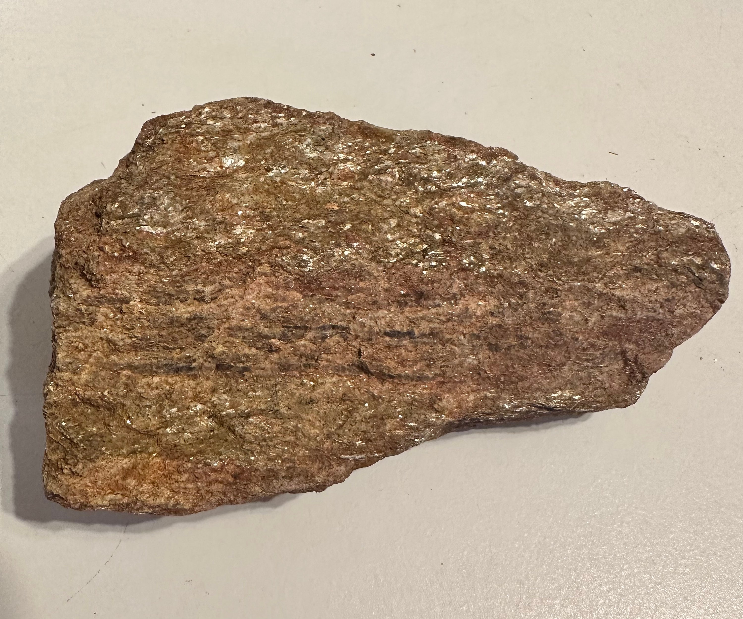 Uncommon Gold Colored Schist Rock Georgia 5 Inches - Etsy