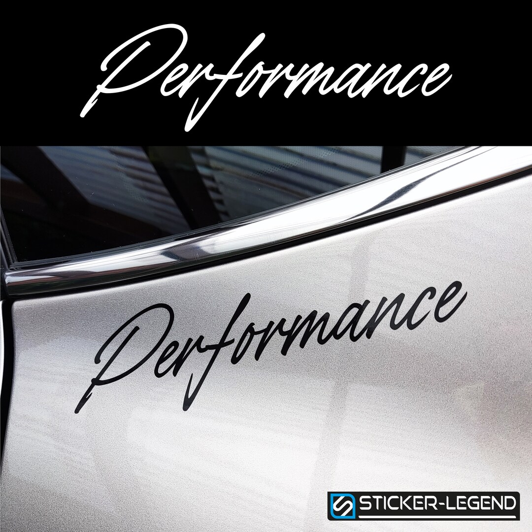 Performance Pvc/vinyl Stickers Car Stickers Car Styling Performance ...