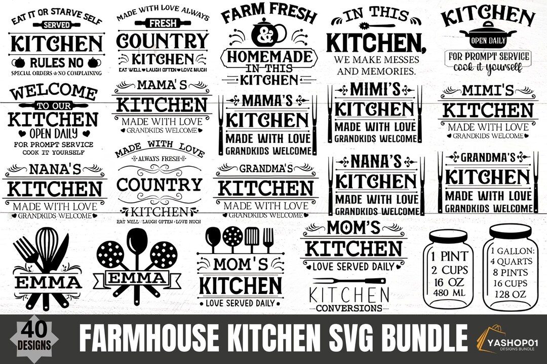 Kitchen Designs Svg | Cutting Board Svg | Kitchen Towel Svg | Pot ...
