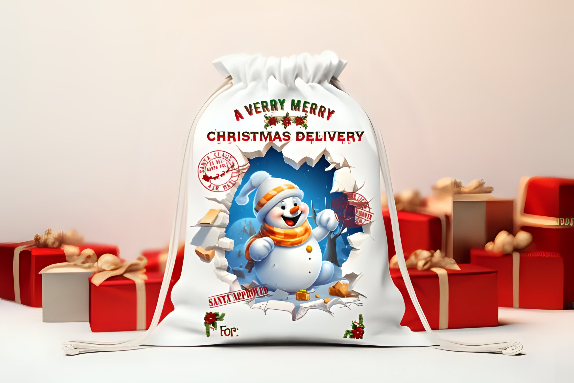 46 Bundle Santa Sack Designs Png, Christmas Sack Png, Merry Christmas ...