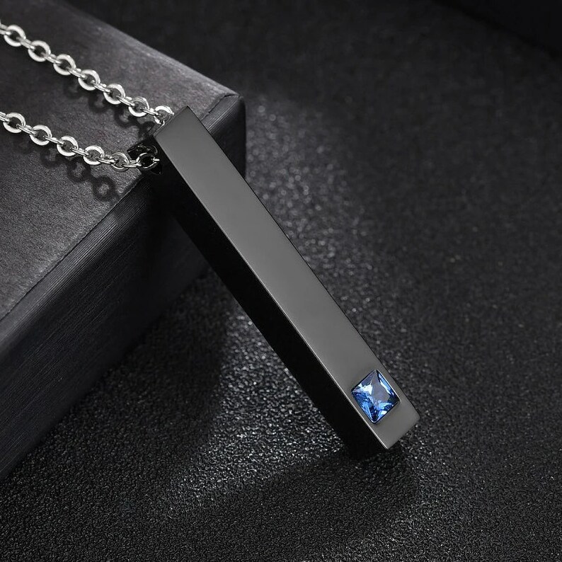 Personalized Couples Song Code Necklaces With Cubic Zirconia, Stainless ...