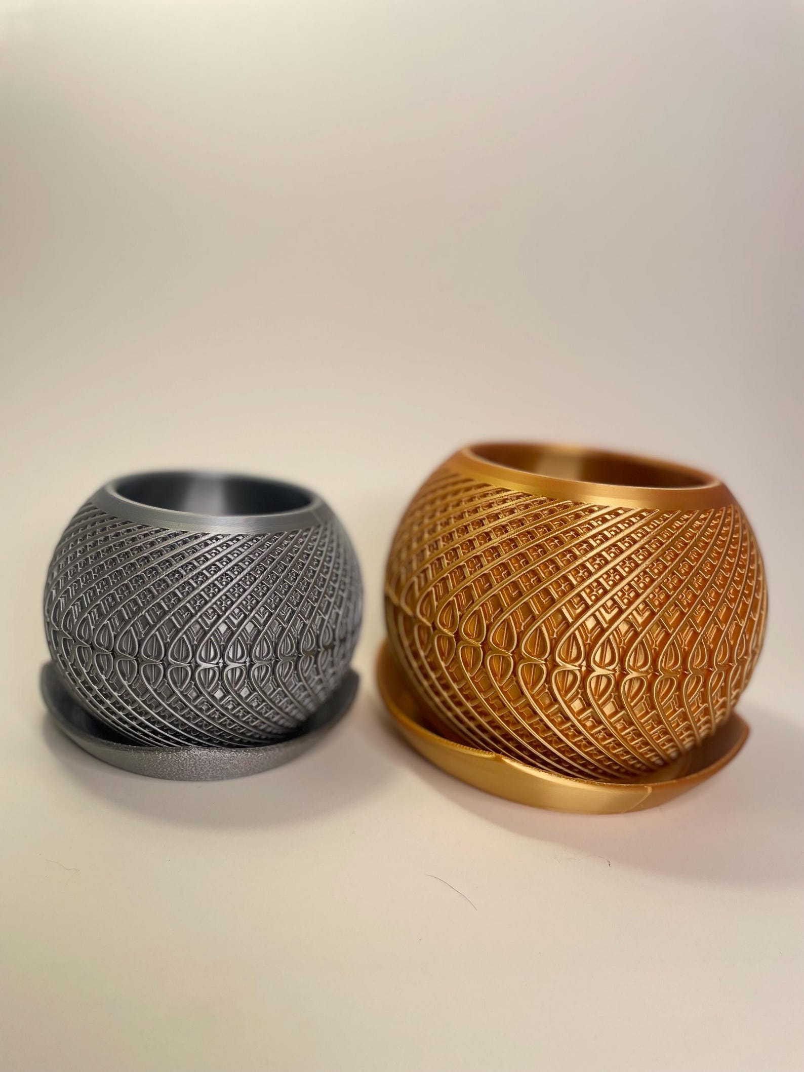 Unique Geometry Planter Pot, 5 Colors, 3D Printed Plant Pot With ...