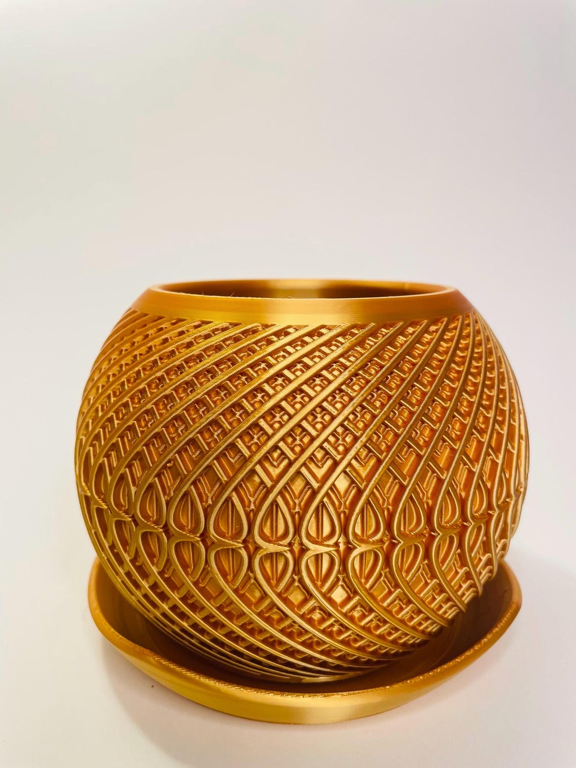 Unique Geometry Planter Pot, 5 Colors, 3D Printed Plant Pot With ...