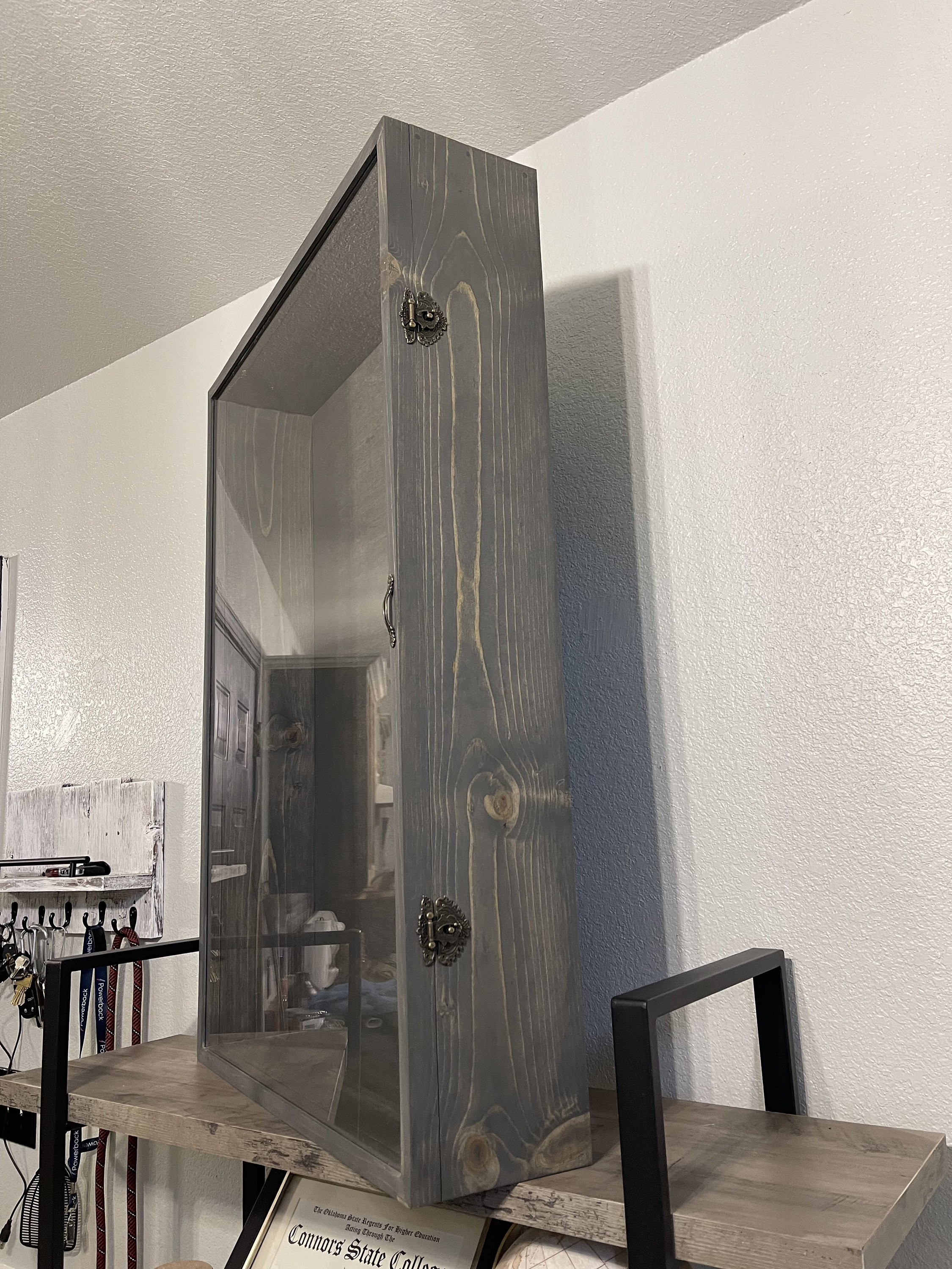 24x36x6 Shadow Box With Lid Classic Grey Free Shipping - Etsy