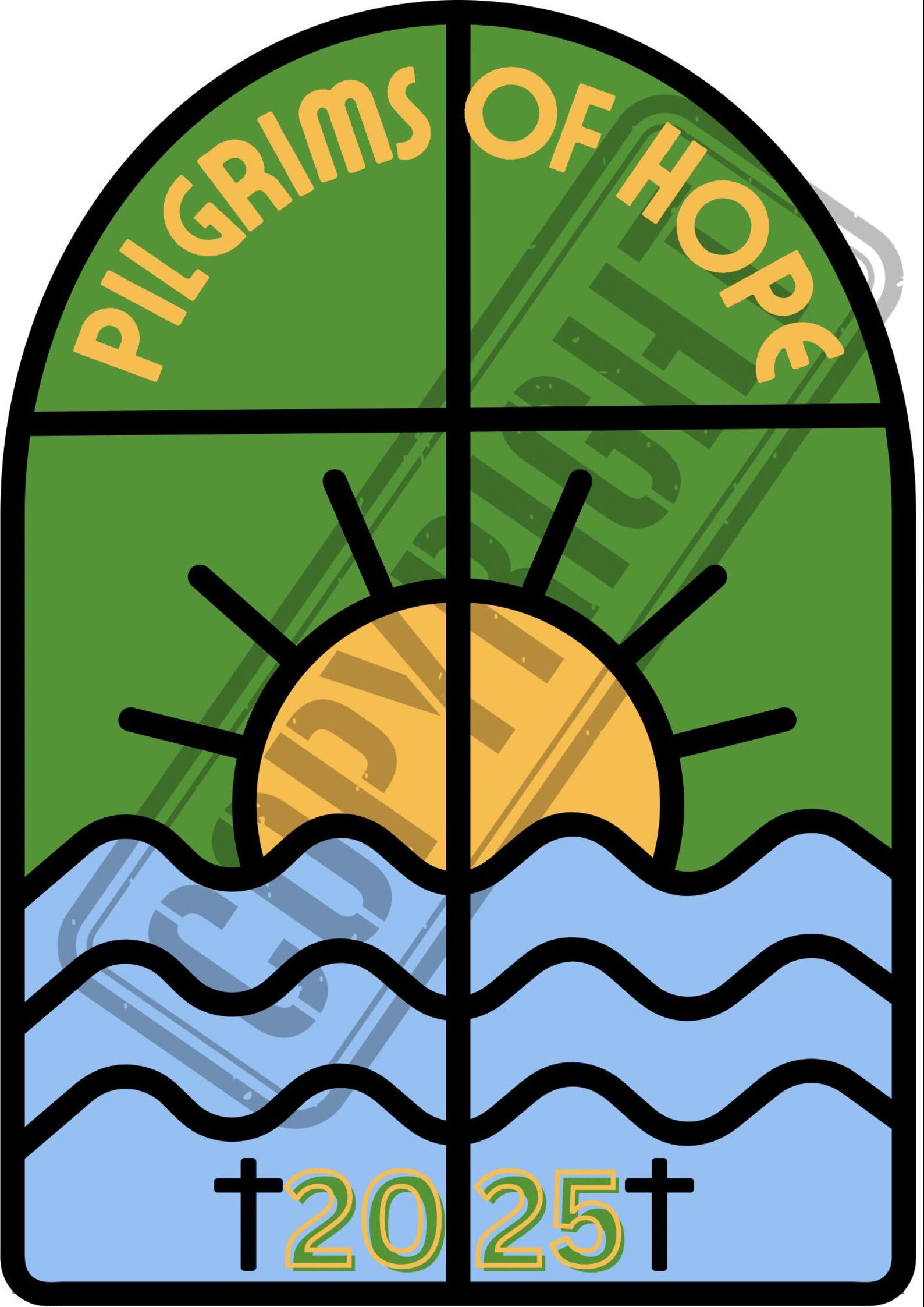 Pilgrims of Hope 2025 Catholic Poster | A4 Printable | Year of Jubilee ...