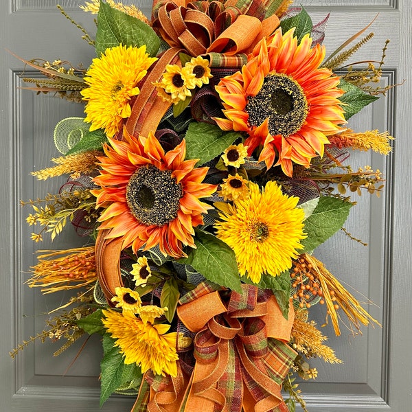 Sunflower Swag - Etsy