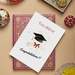 Printable Graduation Card | Digital Download | Congrats Card With Toga ...