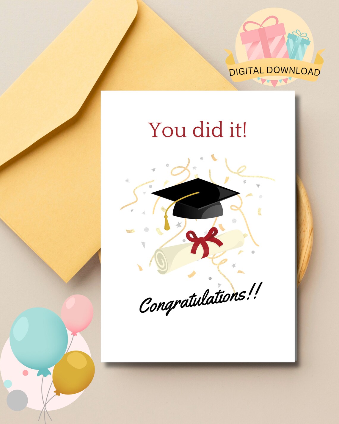 Graduation Card/graduation Card for Him/graduation Card for Her ...