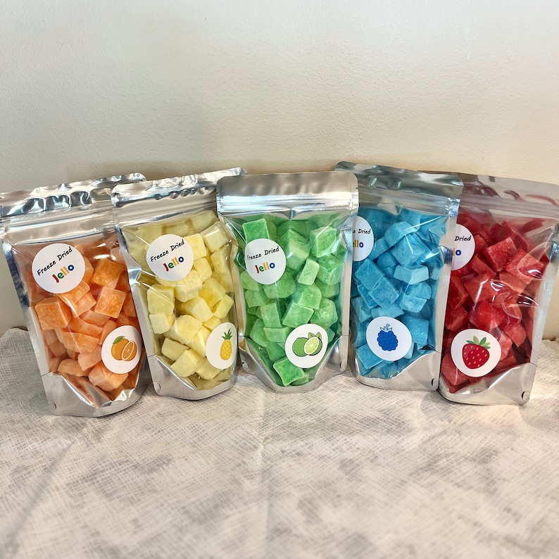 Freeze Dried Cherry Jello Gelatin - Etsy