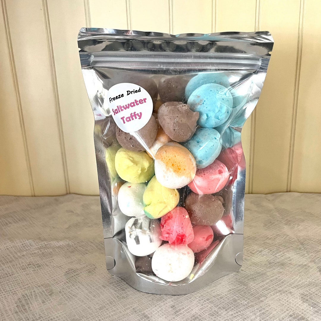 Freeze Dried Saltwater Taffy Candy - Etsy