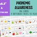 Phonemic Awareness Flashcards - Engage and Learn Through Play (104 ...