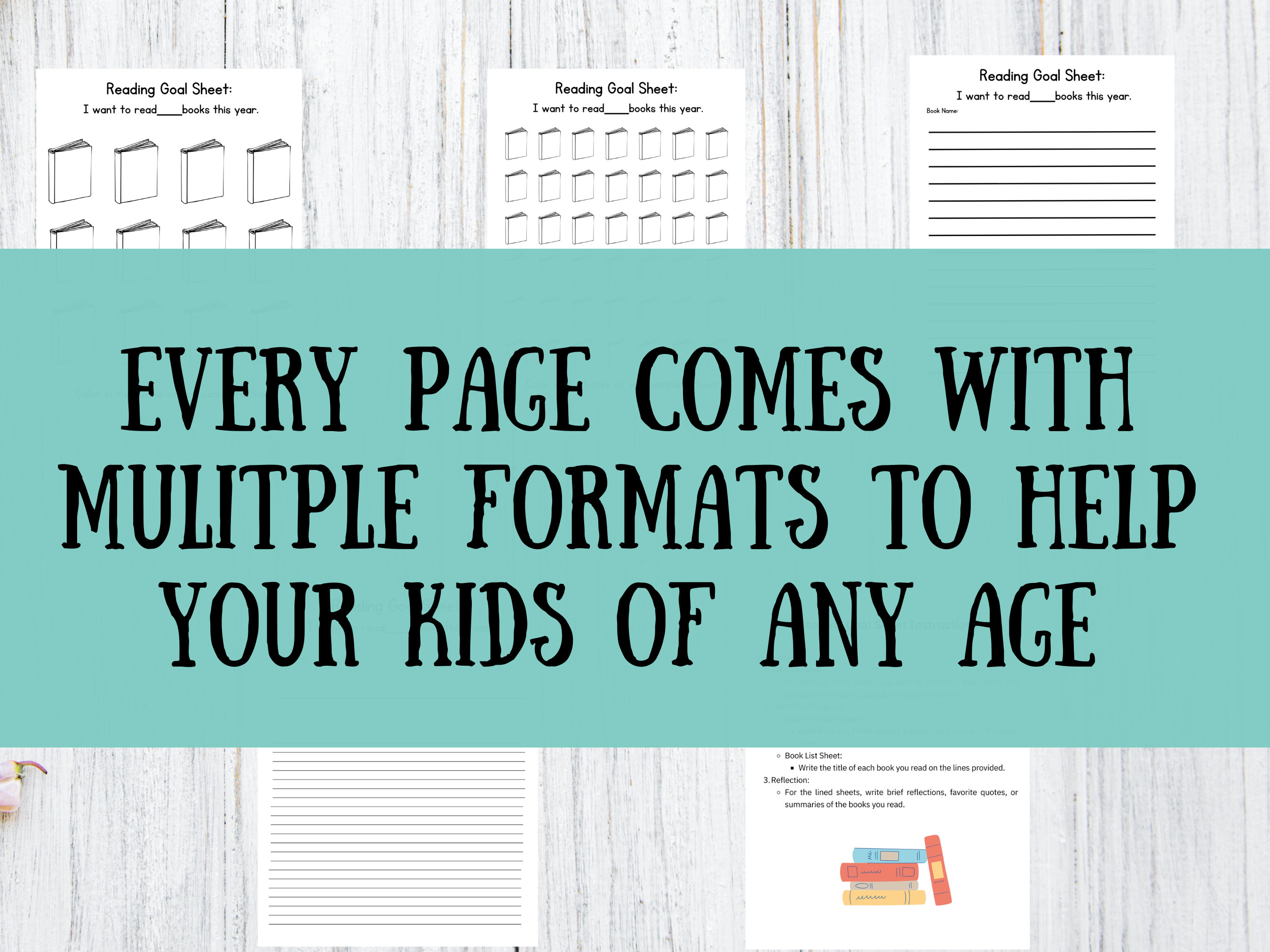 My Learning Goal Sheets - Etsy