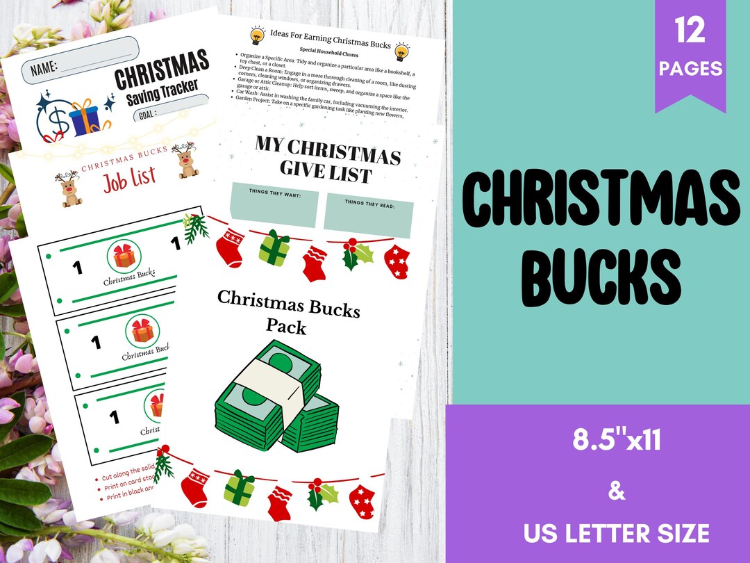 Christmas Bucks Updated - A Fun and Educational Gifting System for Kids ...